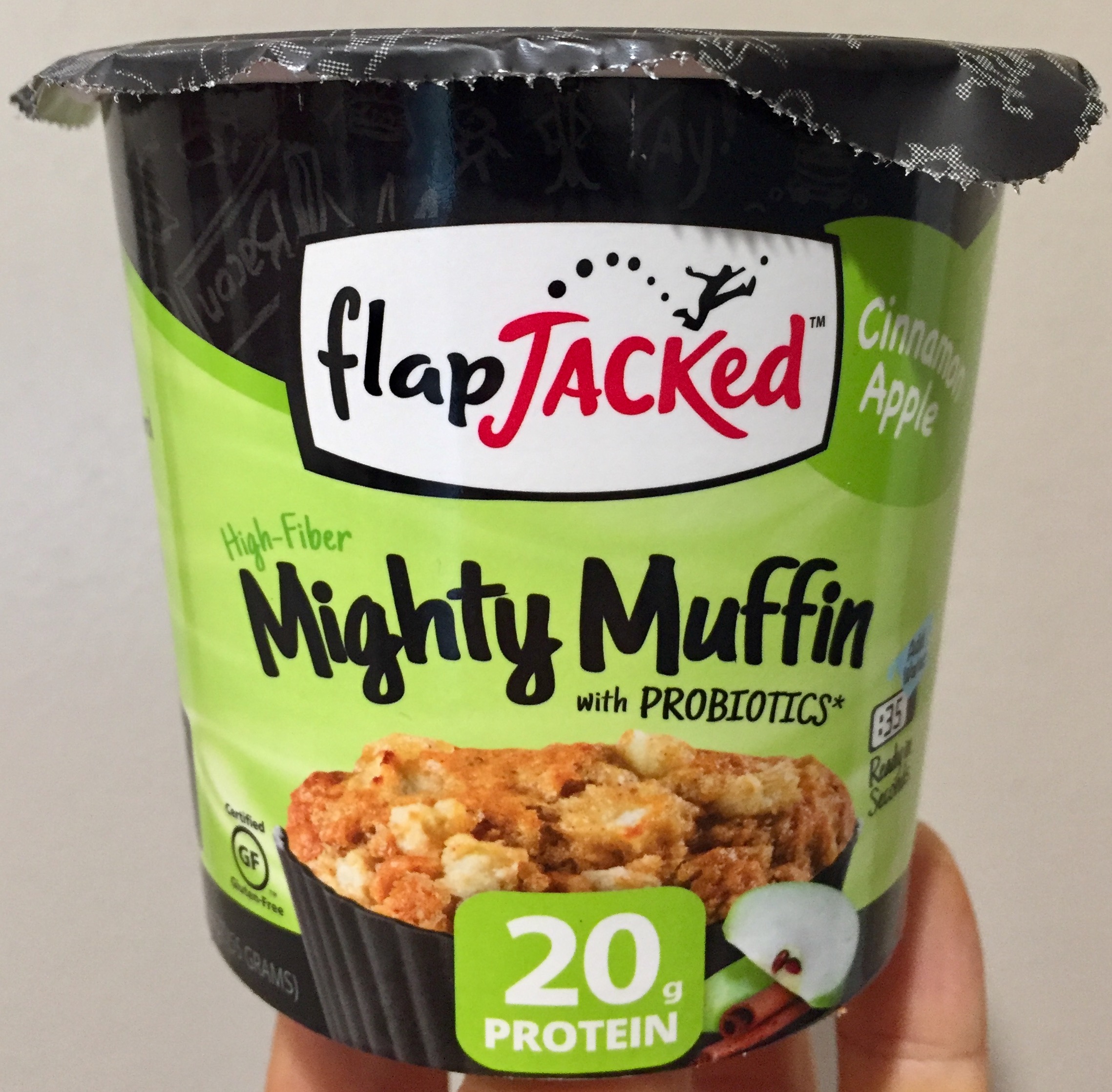REVIEW: flapJACKed Cinnamon Apple Mighty Muffin | Sean's Skillet