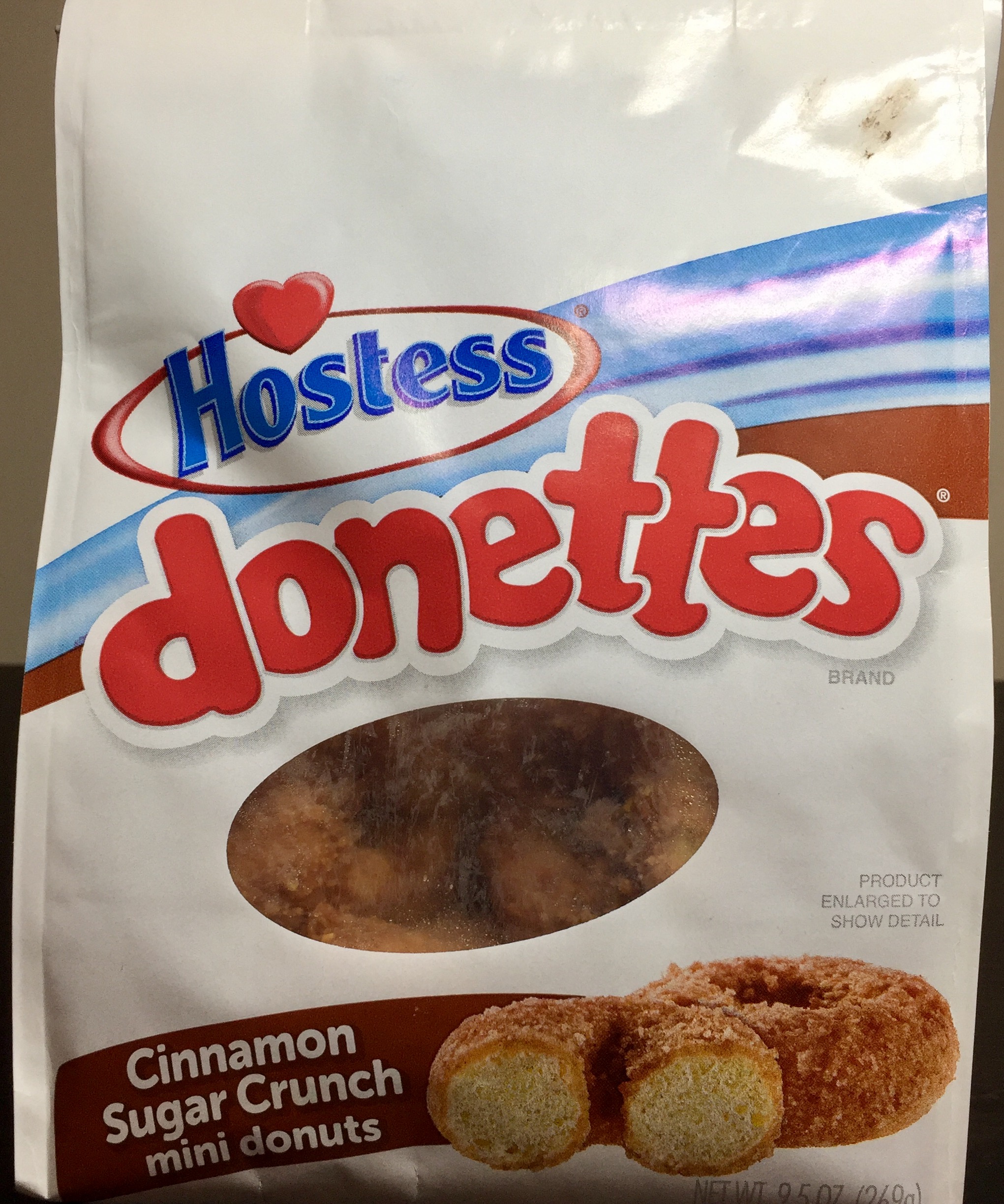 REVIEW: Hostess Cinnamon Sugar Crunch Donettes | Sean's Skillet