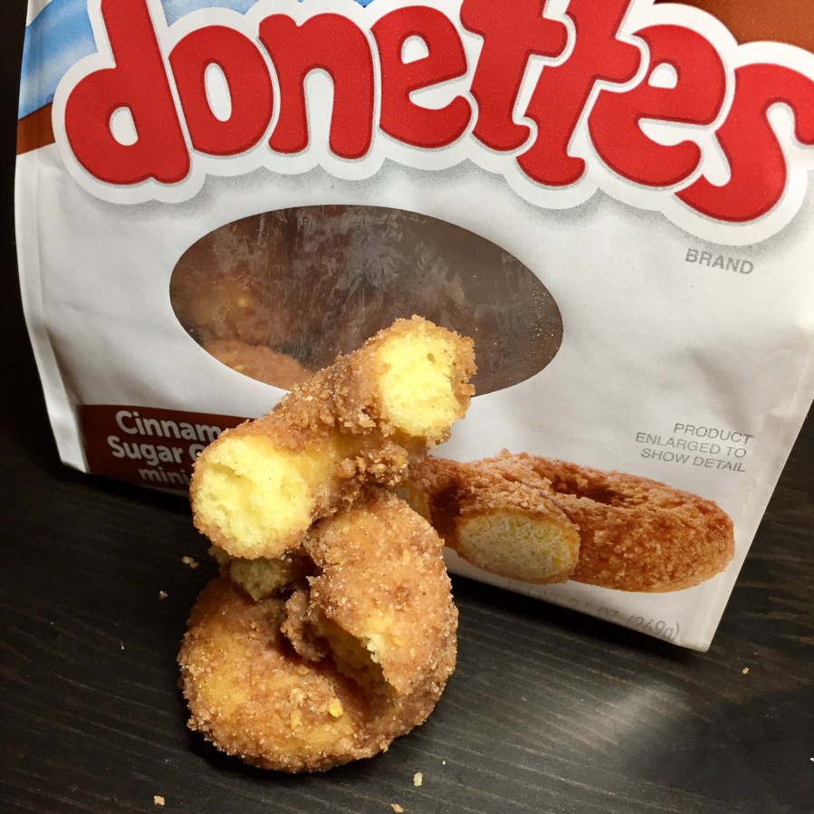 REVIEW: Hostess Cinnamon Sugar Crunch Donettes | Sean's Skillet