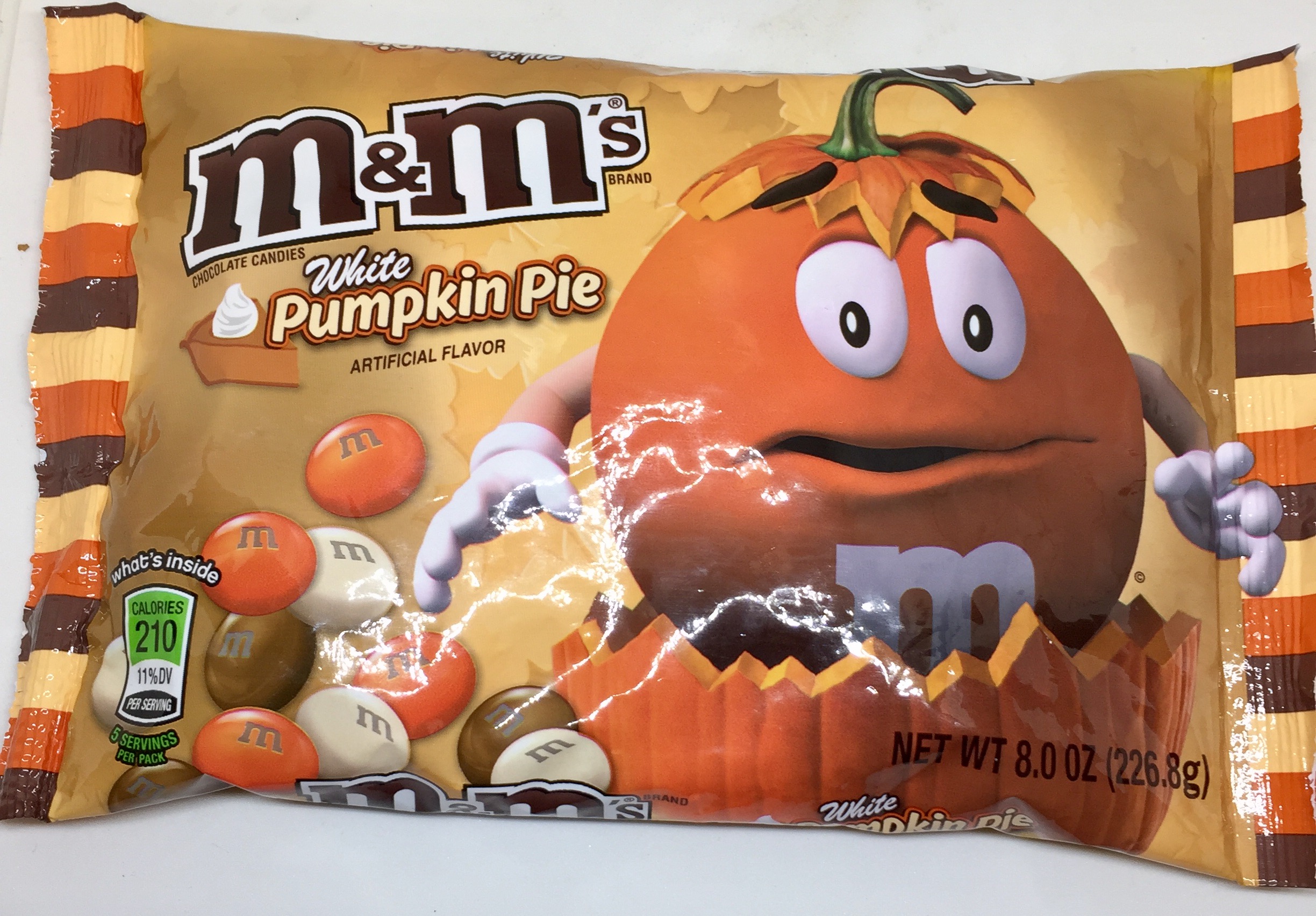 REVIEW: White Pumpkin Pie M&M’s | Sean's Skillet