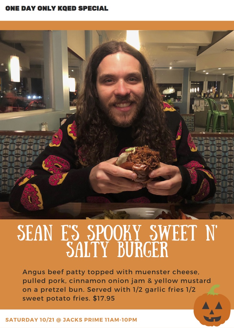 TODAY! One day only Sean E. burger at Jack’s Prime | Sean's Skillet